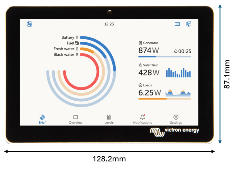 Victron GX - Touch 50 (5" Touchscreen Display) - Digital RV